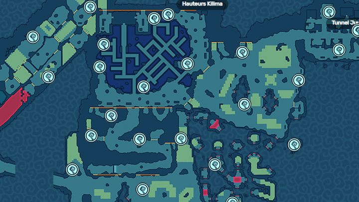 Carte des Stickers : - Temtem France